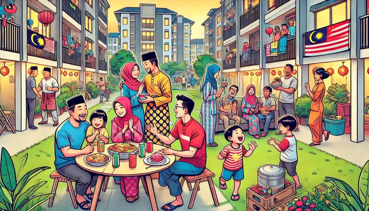 Contoh Karangan: Usaha Memupuk Semangat Kejiranan